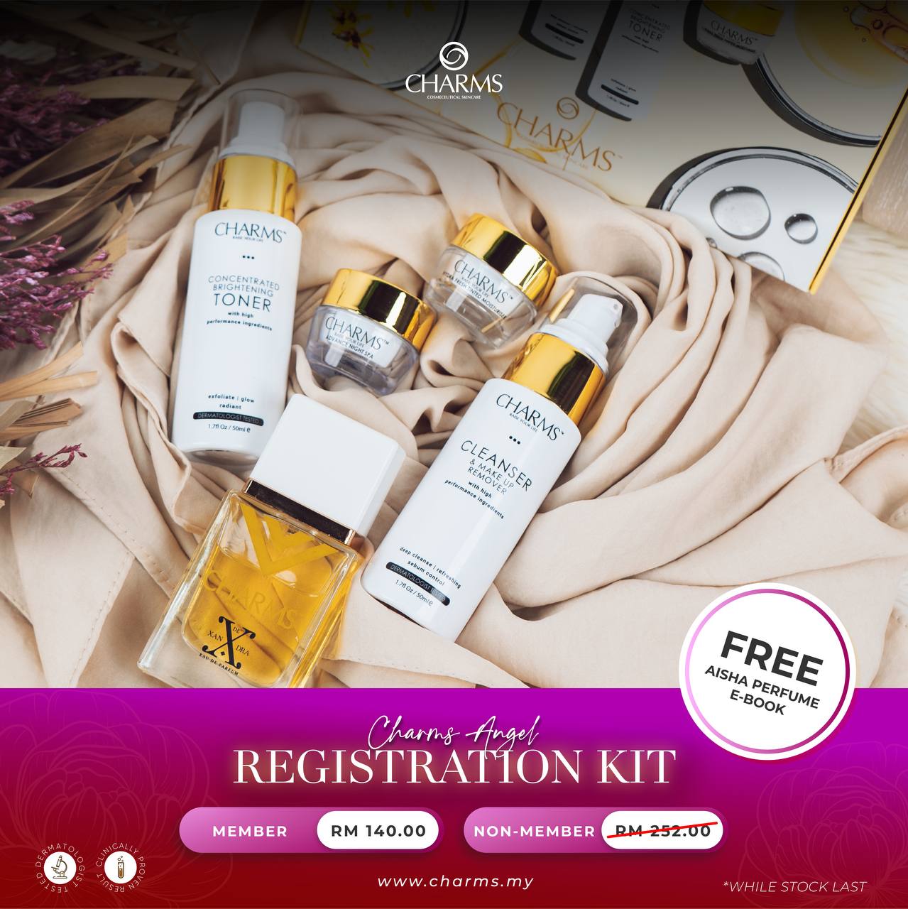 charms angel welcoming kit